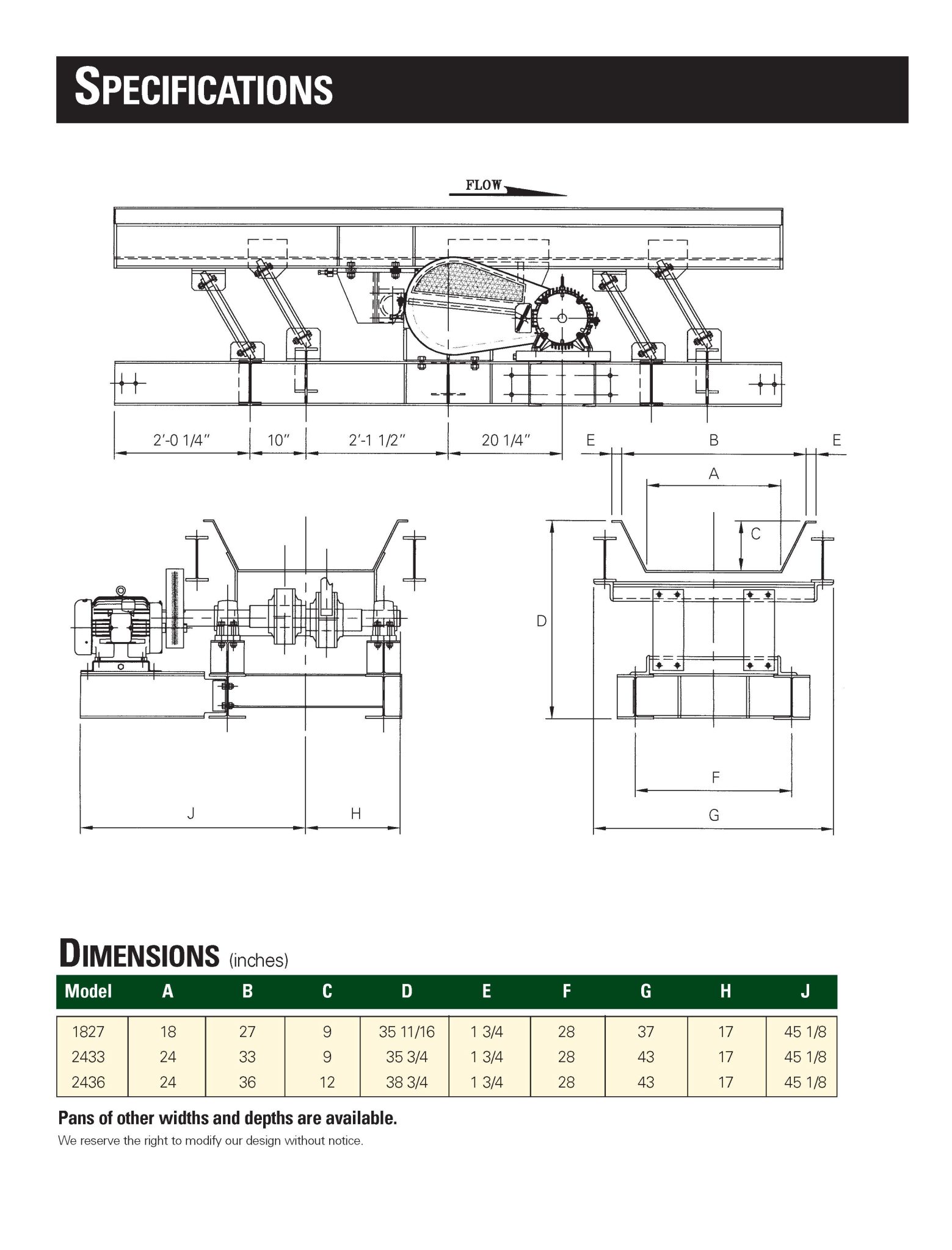 Balanced Vibrating Conveyor - Progress Industries, Inc